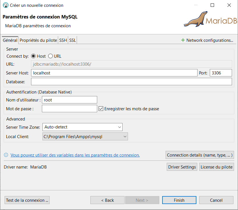 DBeaver - Base de données 2 420-3B4-VI